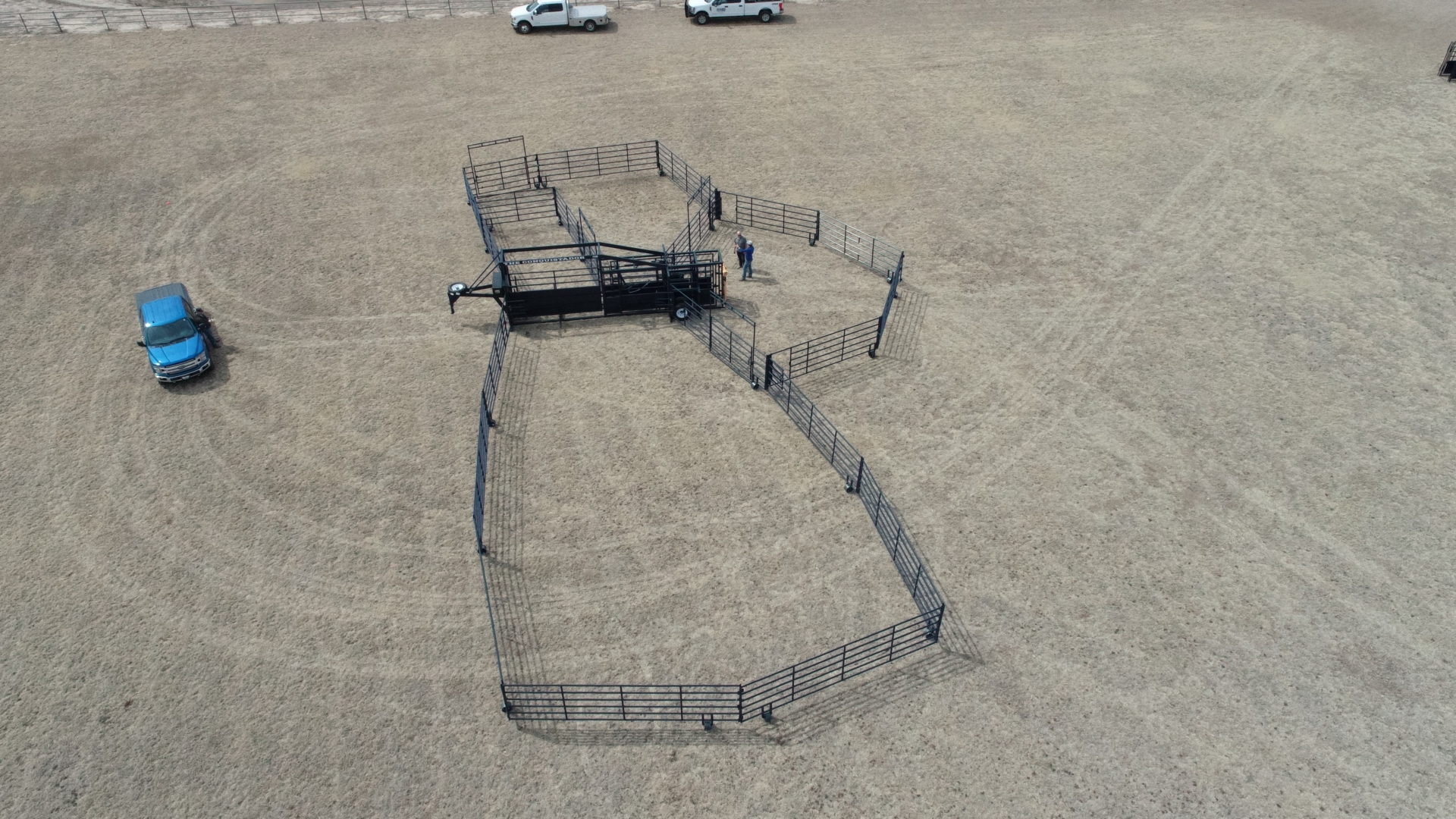 The Conquistador Portable Wheel Corral - MJE Livestock Equipment