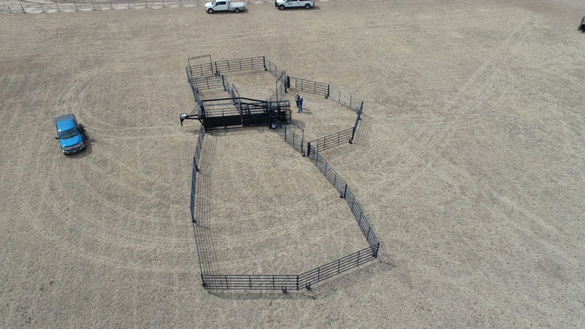 The Conquistador Portable Wheel Corral - MJE Livestock Equipment