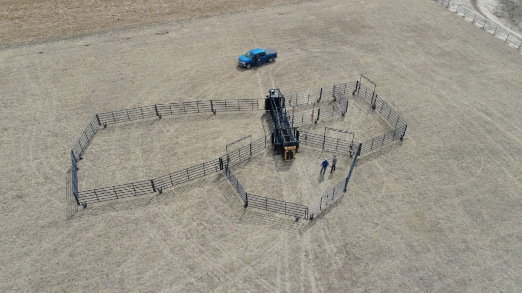 The Conquistador Portable Wheel Corral - MJE Livestock Equipment